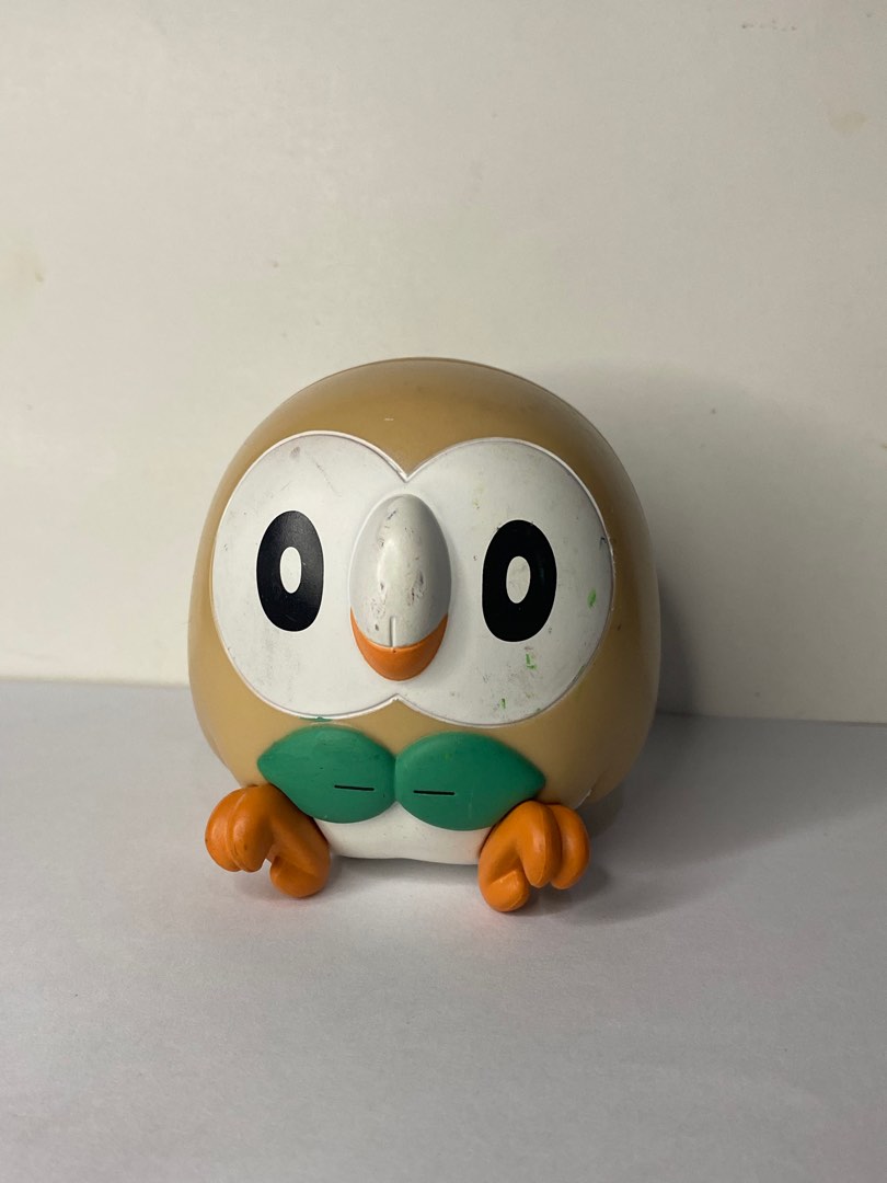 Pokemon Rowlet Capchara Figure, Hobbies & Toys, Toys & Games on Carousell