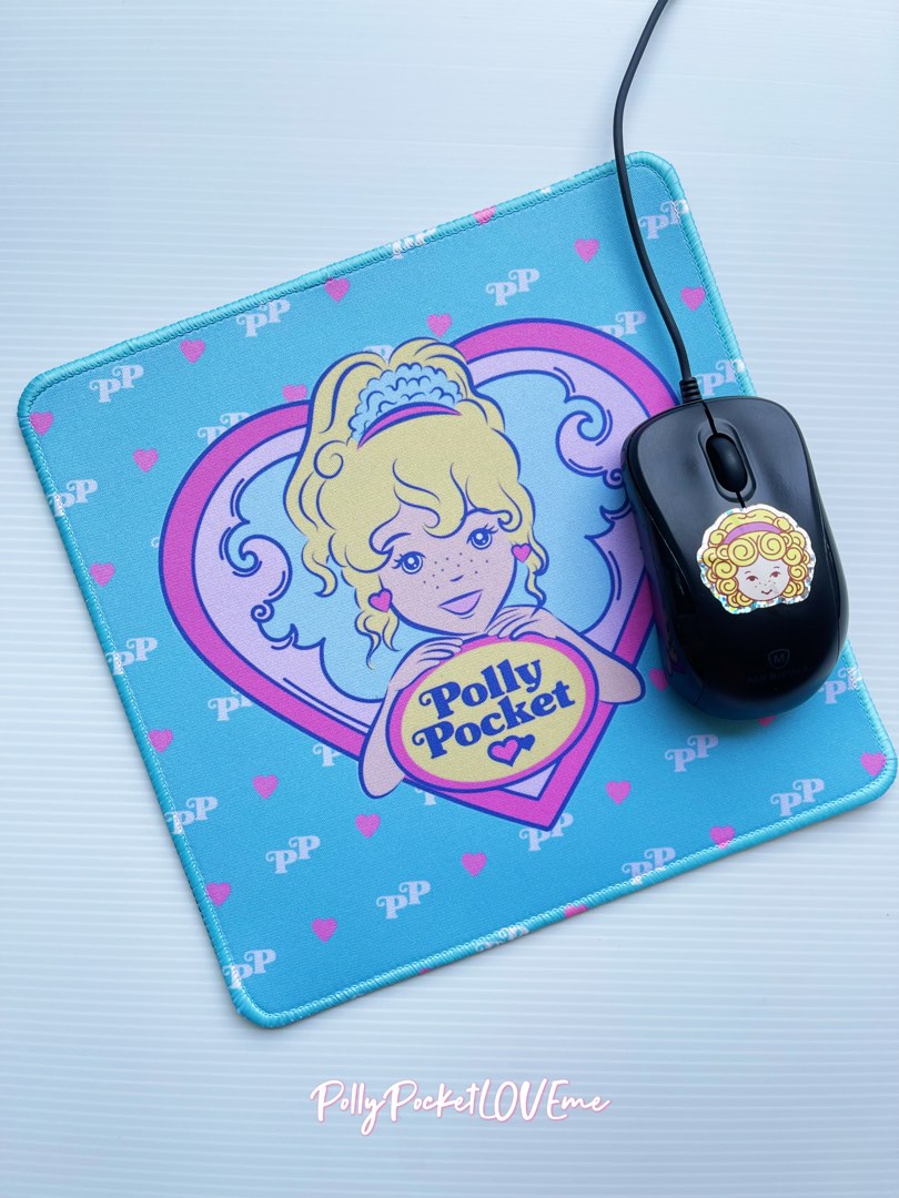 Polly Pocket Inspired Mouse Pad, Hobbies & Toys, Stationery & Craft ...