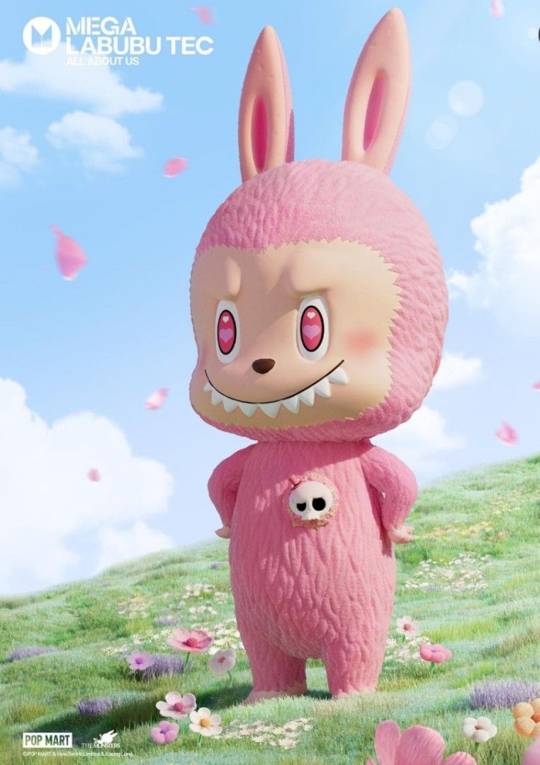 POP MART 泡泡瑪特 Mega Labubu Tec The Mosters How2work LABUBU Labubu Zimomo ZIMOMO 1000％ All About ...