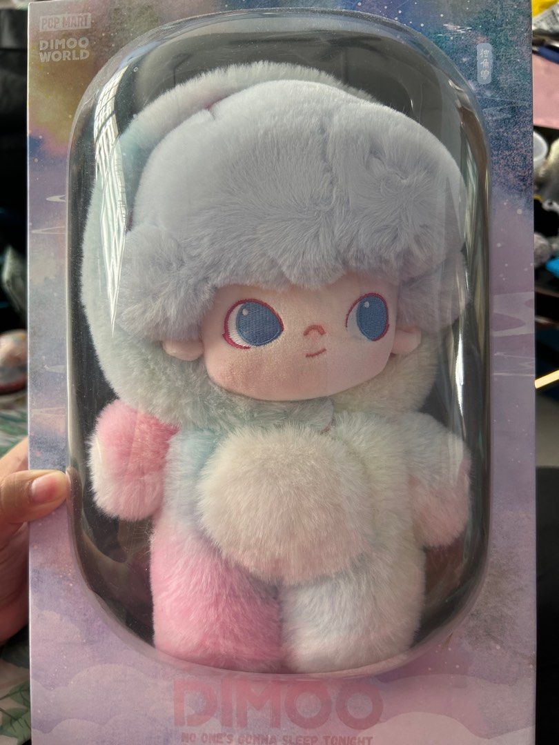 Popmart Dimoo Doll 20cm. No one goanna sleep tonight, Hobbies & Toys ...