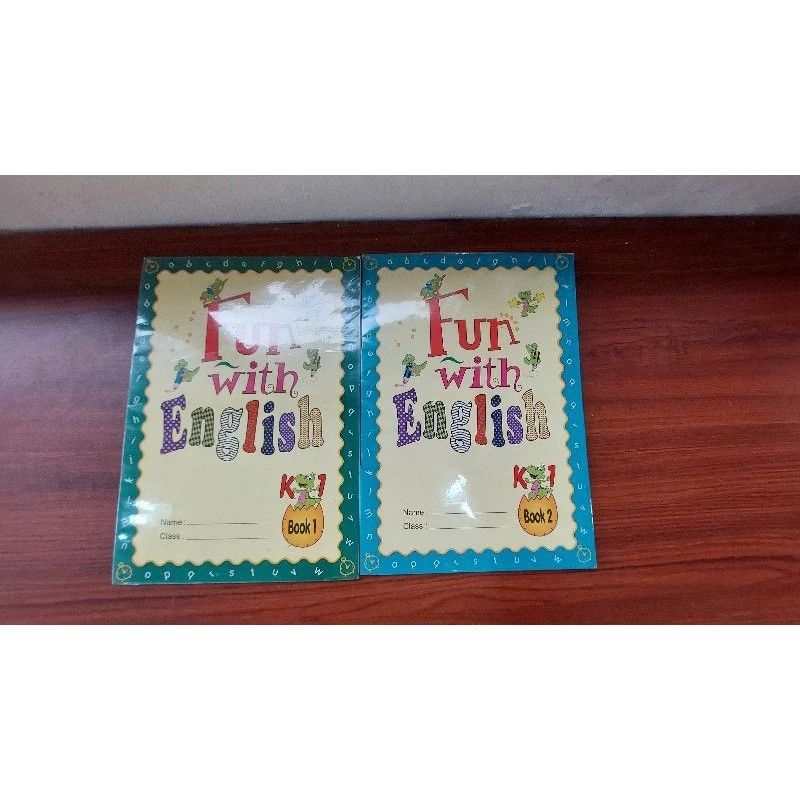PRELOVED BUKU FUN ITH ENGLISH 2 BUKU (SUDAH DISAMPUL) BUKU MASI BAGUS ...