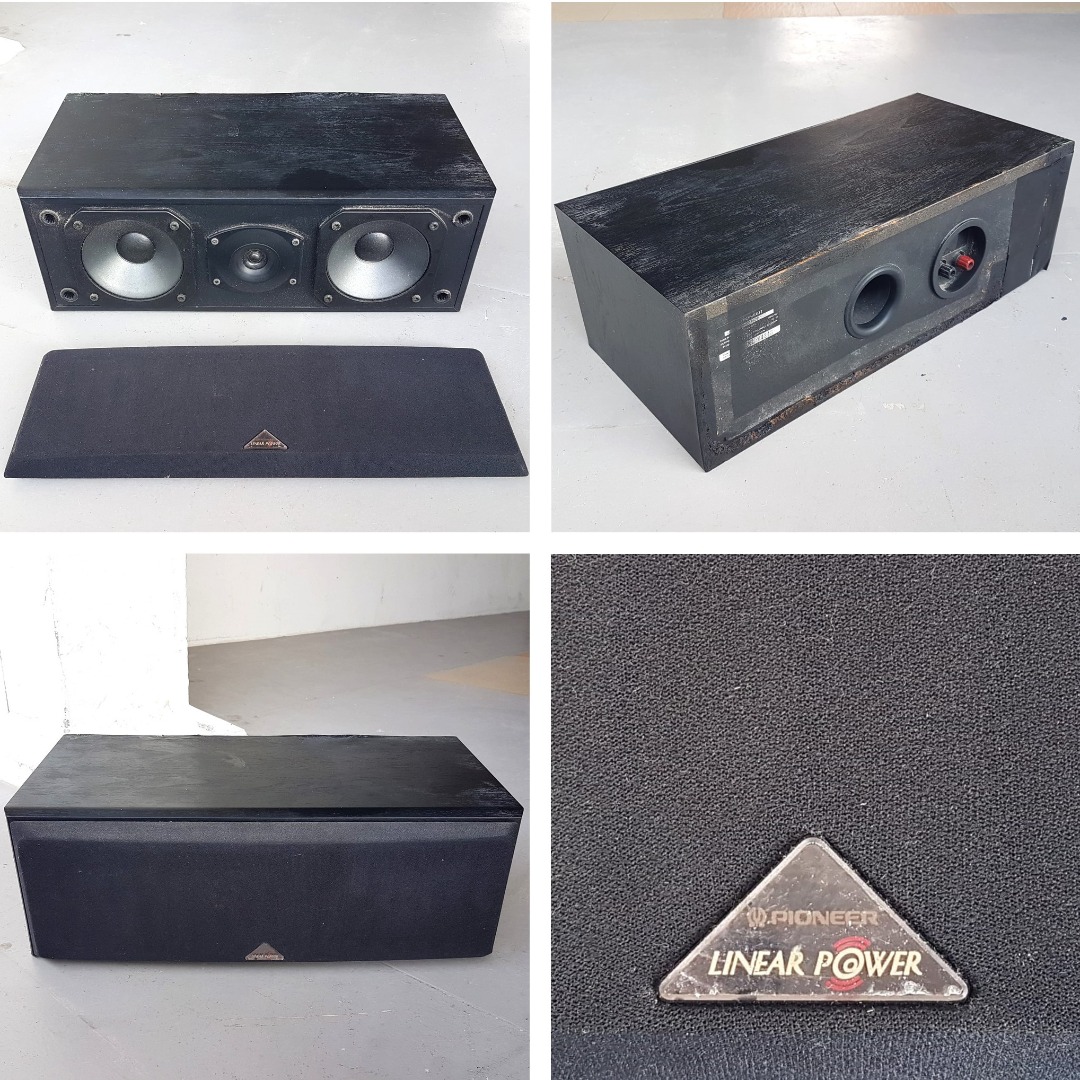 Professional PIONEER Loudspeaker, Centre Model S-C705, Made in JAPAN ...