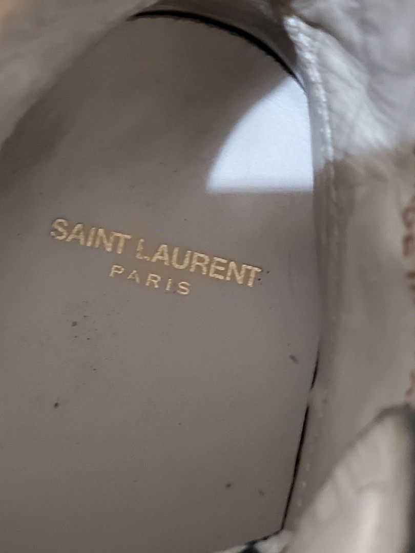 Saint Laurent Surf Sound Studded Sneakers High Tops shoes YSL Hedi ...