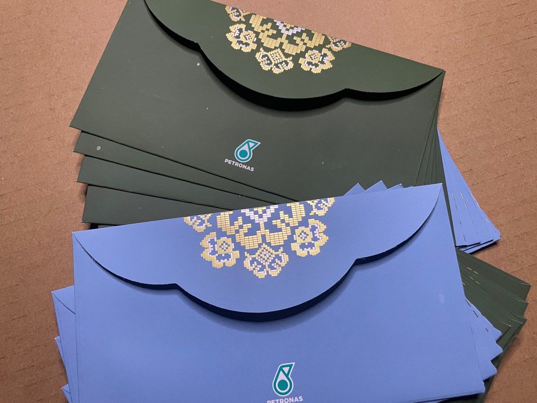 Sampul Raya Petronas 2024 green packet SDR, Hobbies & Toys ...