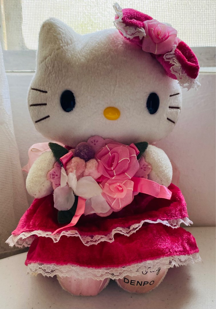 Sanrio Hello Kitty Plush Doll Denpo 8" Japanese NTT, Hobbies & Toys ...