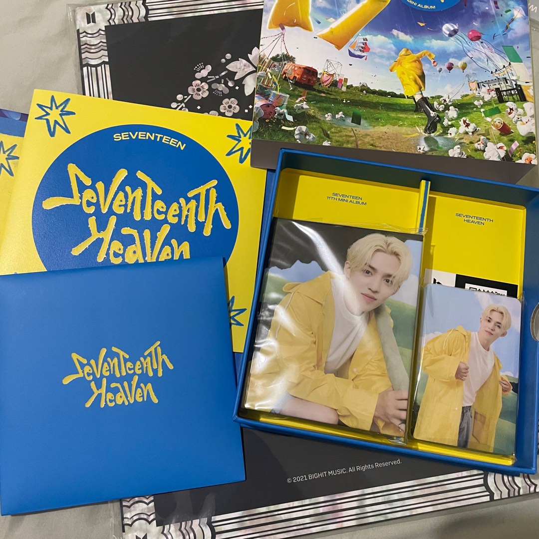 Scoups binder nrpc pc Seventeen Heaven album, Hobbies & Toys ...