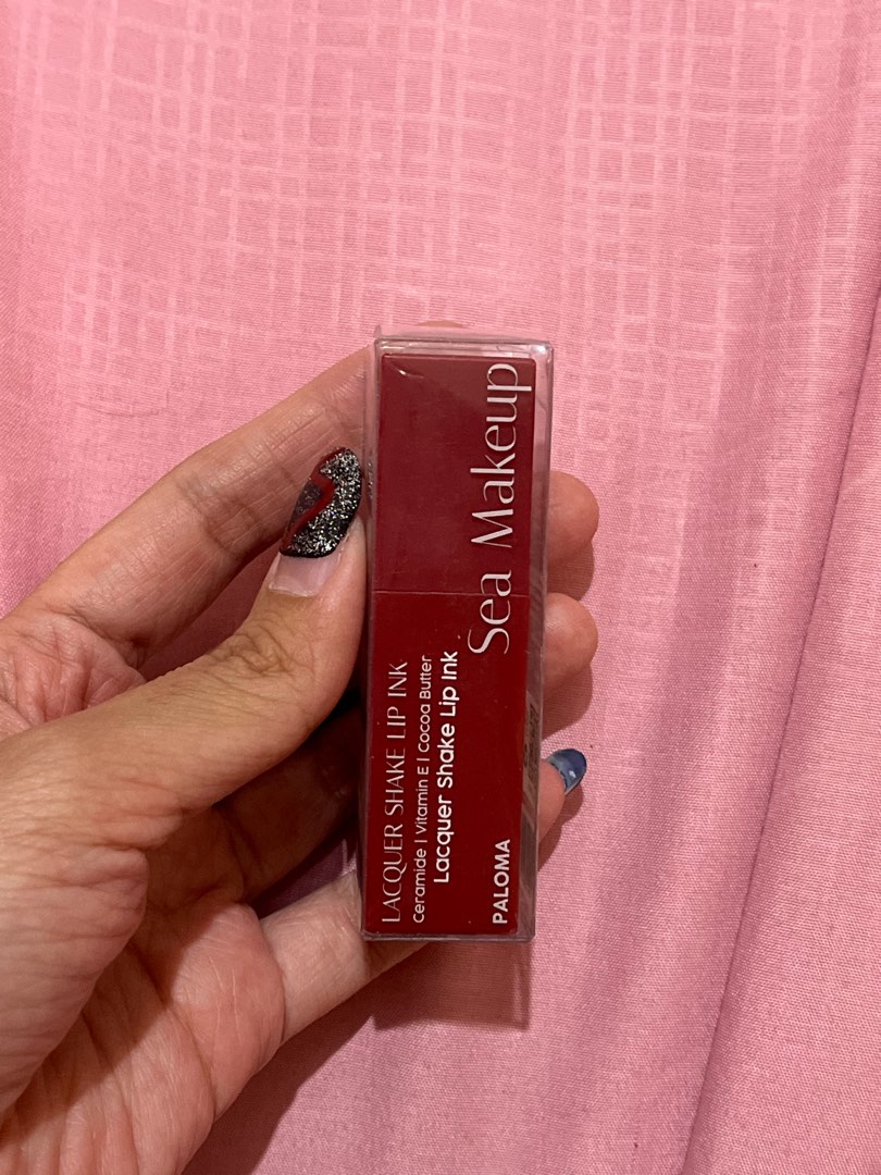 Sea Makeup Lacquer Shake Lip Ink, Kesehatan & Kecantikan, Rias Wajah di ...