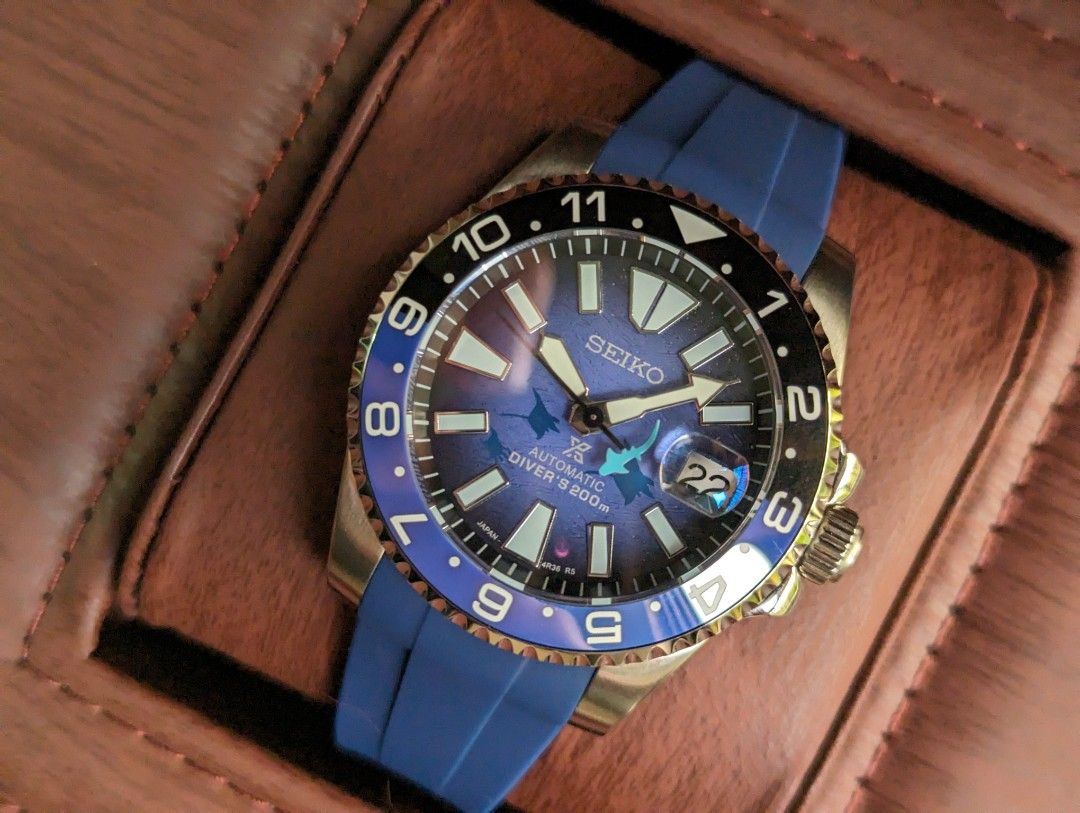 Seiko Mod Custom Submariner Aquatic, Men's Fashion, Watches ...