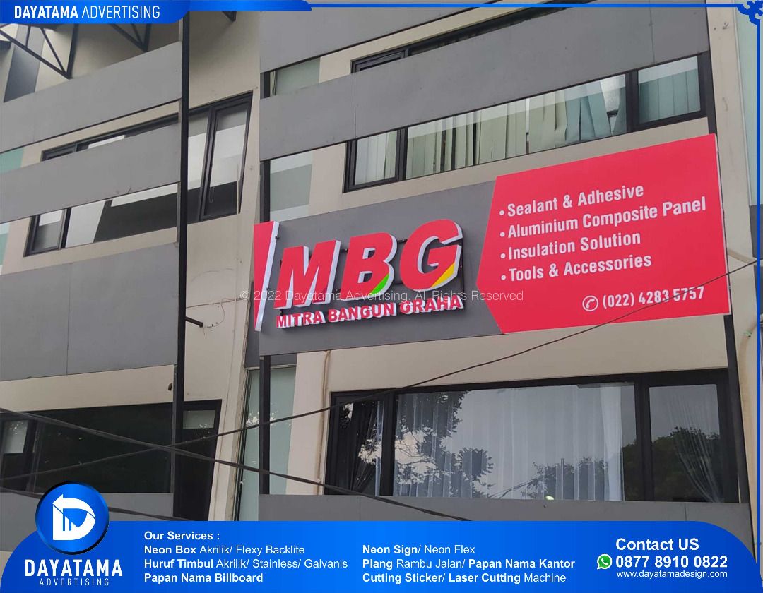 Signage Billboard & Papan Nama Huruf Timbul Cibiru Bandung, Desain ...