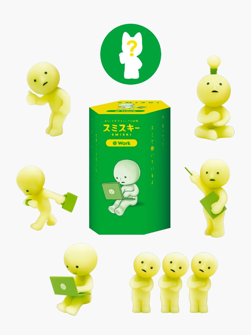 Smiski Work Series - little smiski group think, Hobbies & Toys, Toys ...