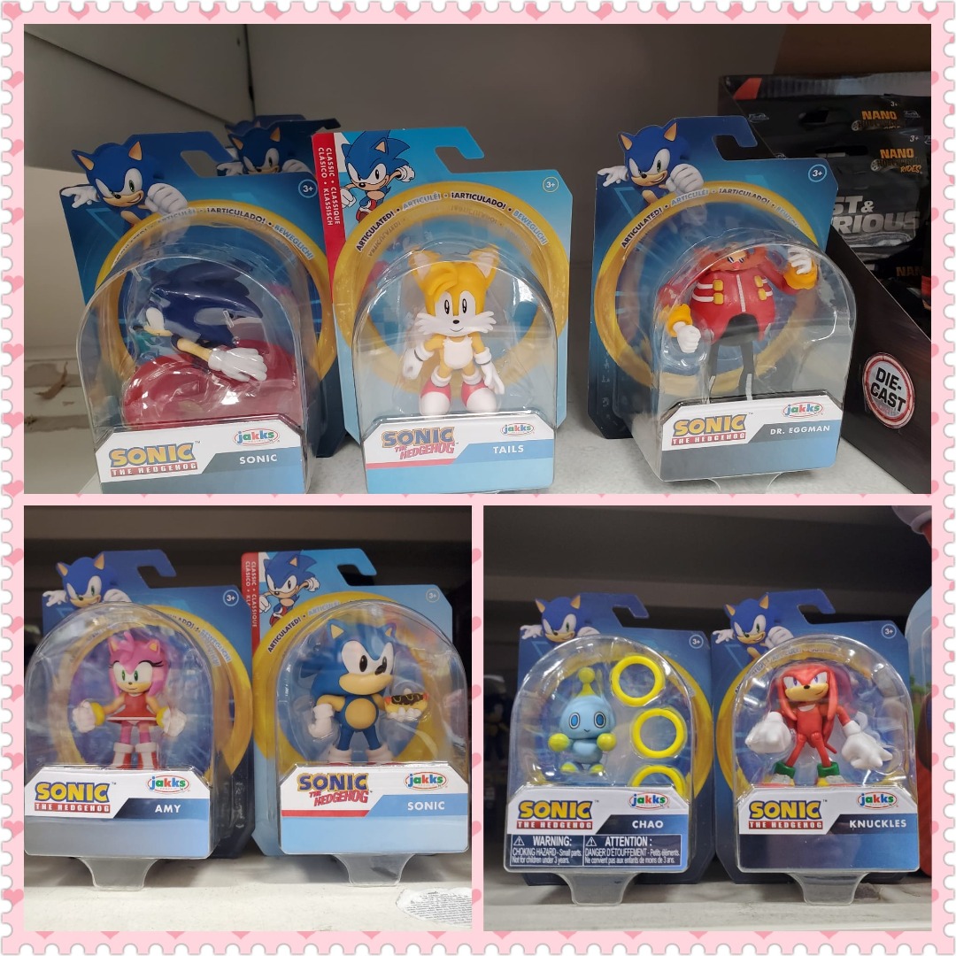 Sonic the Hedgehog超音鼠/ Amy/ Knuckles/ Chao figure 公仔, 興趣及遊戲, 玩具 & 遊戲類 ...