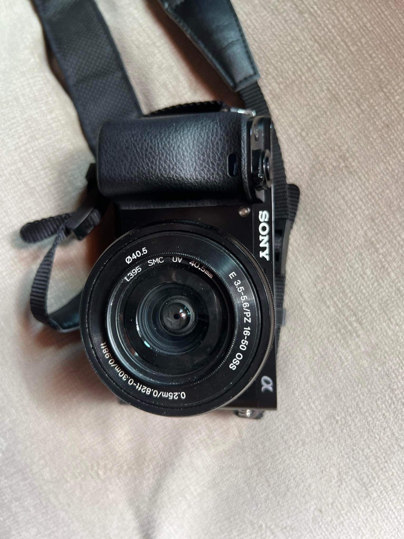 Sony Alpha 6000 With original kit lens, Photography, Cameras on Carousell