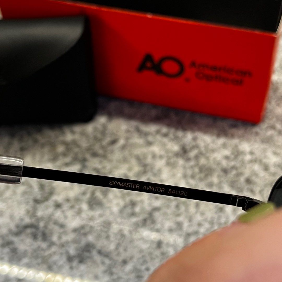 Sunglasses kacamata AO master aviator, Fesyen Pria, Aksesoris, Kacamata ...