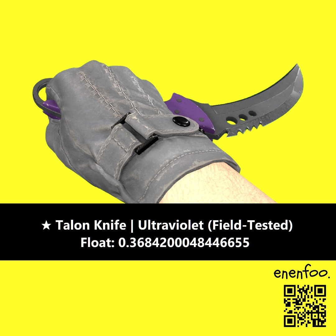 TALON KNIFE ULTRAVIOLET FT FIELD TESTED CS2 SKINS KNIVES ITEMS CSGO ...