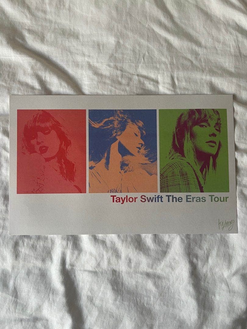 Taylor Swift VIP Merch - Poster, Postcards, and Pin, Hobbies & Toys ...