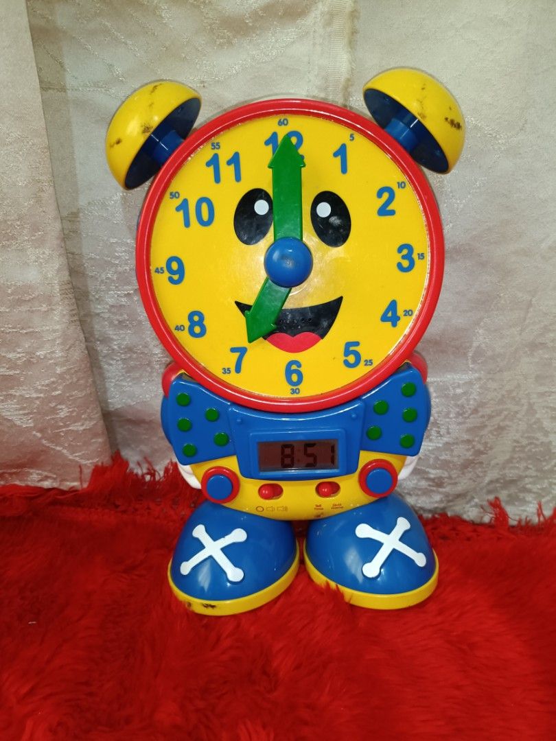 Telly the teaching clock by learning journey, Hobbies & Toys, Toys ...
