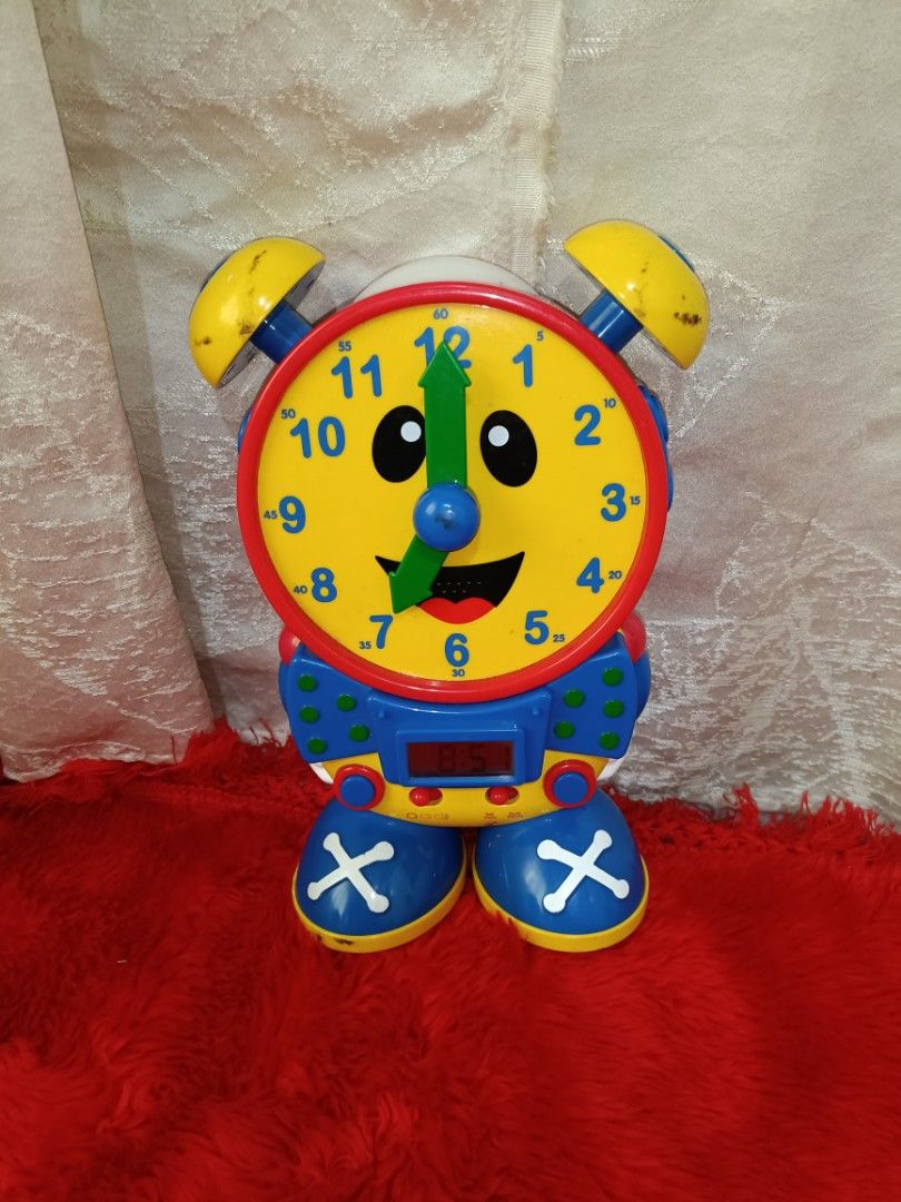 Telly the teaching clock by learning journey, Hobbies & Toys, Toys ...
