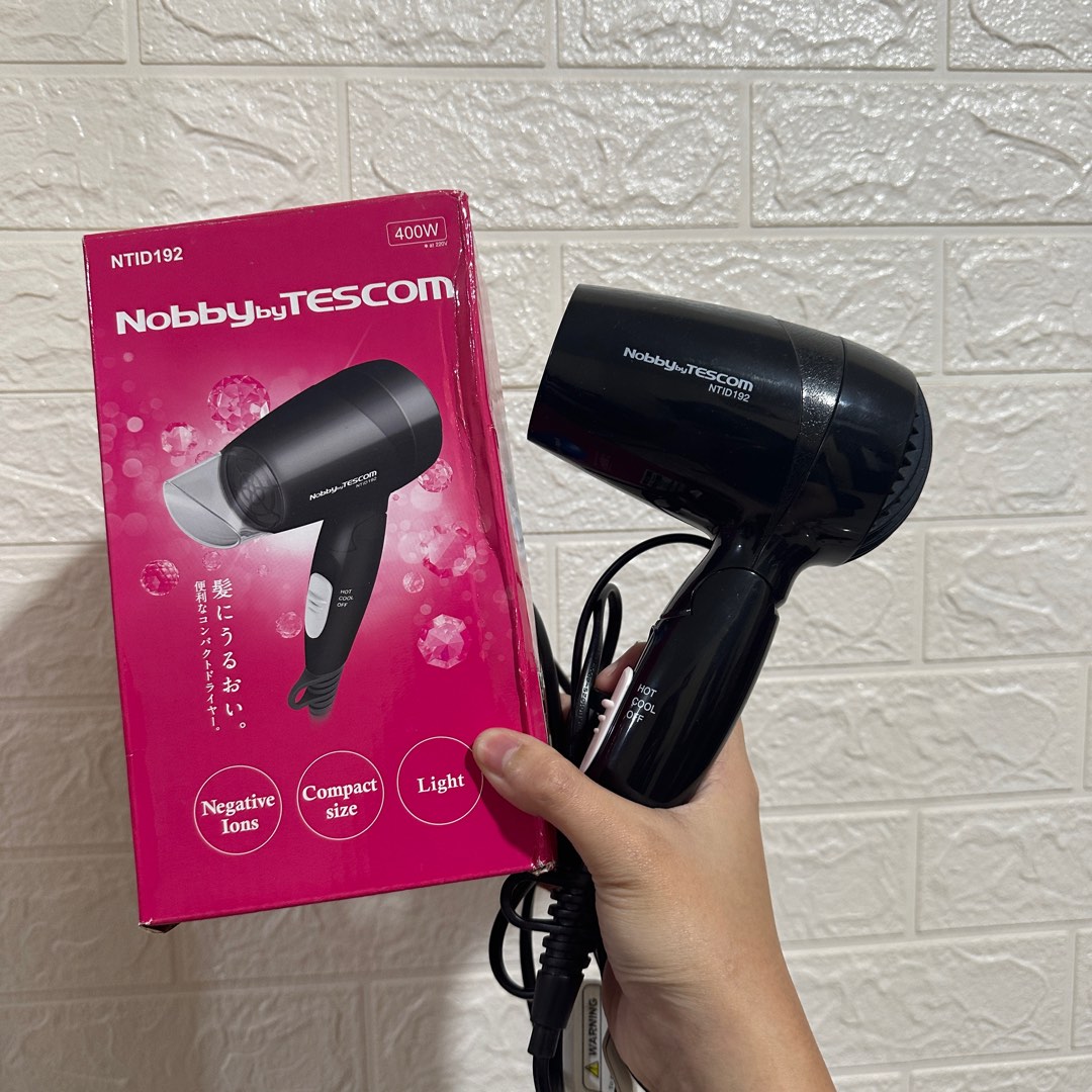 Tescom Ion Hair Dryer / Pengering Rambut NTID192, Kesehatan ...