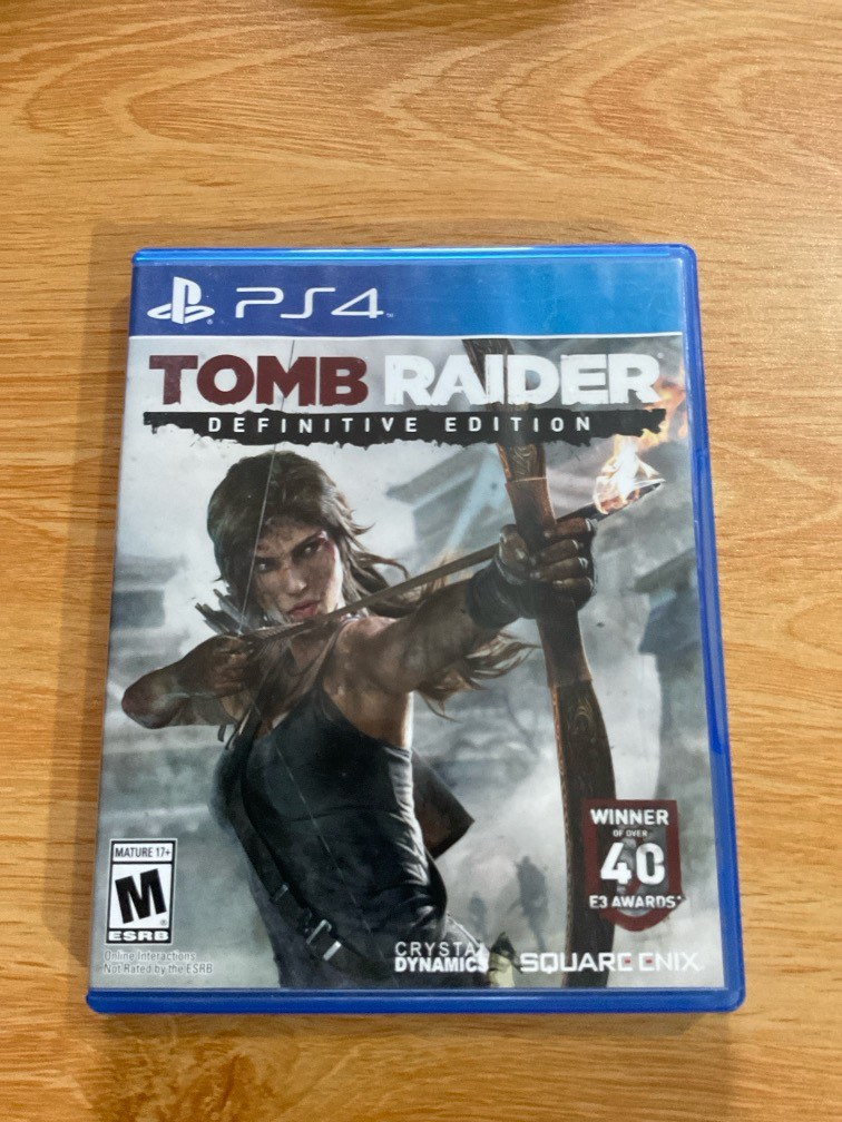 TOMB RAIDER DEFINITIVE EDITION PS4 GAME, Video Gaming, Video Games ...