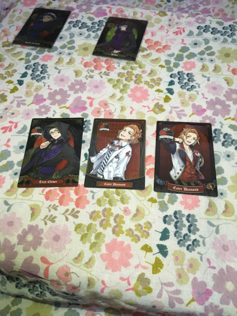 twisted wonderland cards photocard twst disney card collection bandai ...