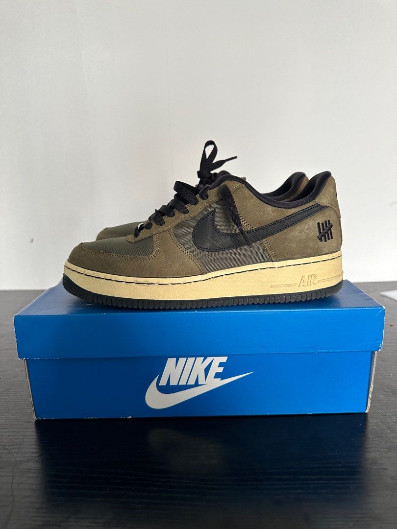 Undefeated X Nike Air Force 1 AF1 Low SP "Ballistic", Men's Fashion ...