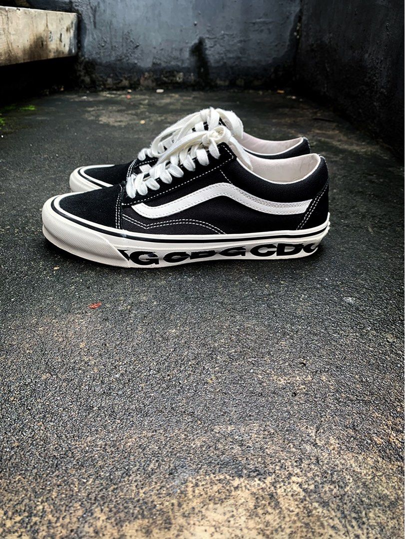 VANS OS VAULT X CDG COMME DES GARCONS, Fesyen Pria, Sepatu , Sneakers ...