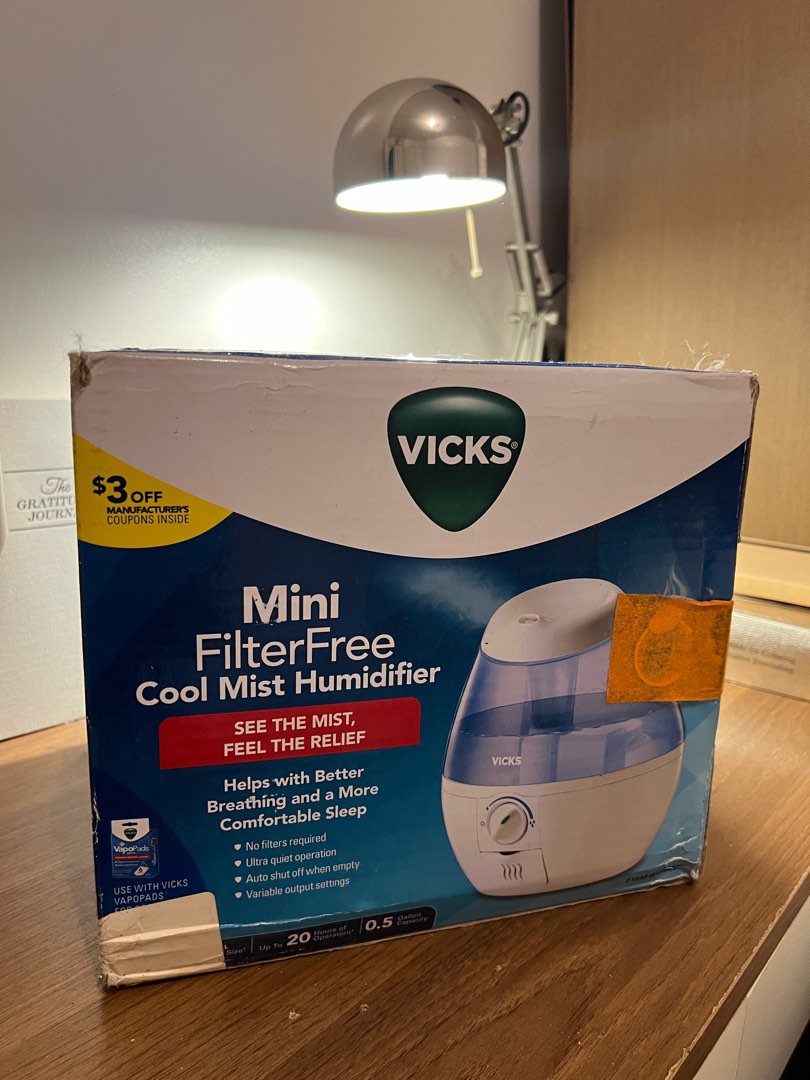 Vicks mini humidifier, TV & Home Appliances, Air Purifiers ...
