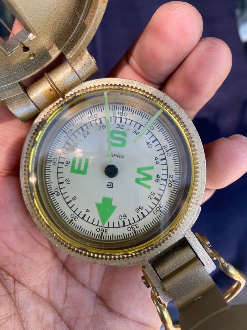 Vintage japan compass, Hobbies & Toys, Travel, Travel Essentials ...