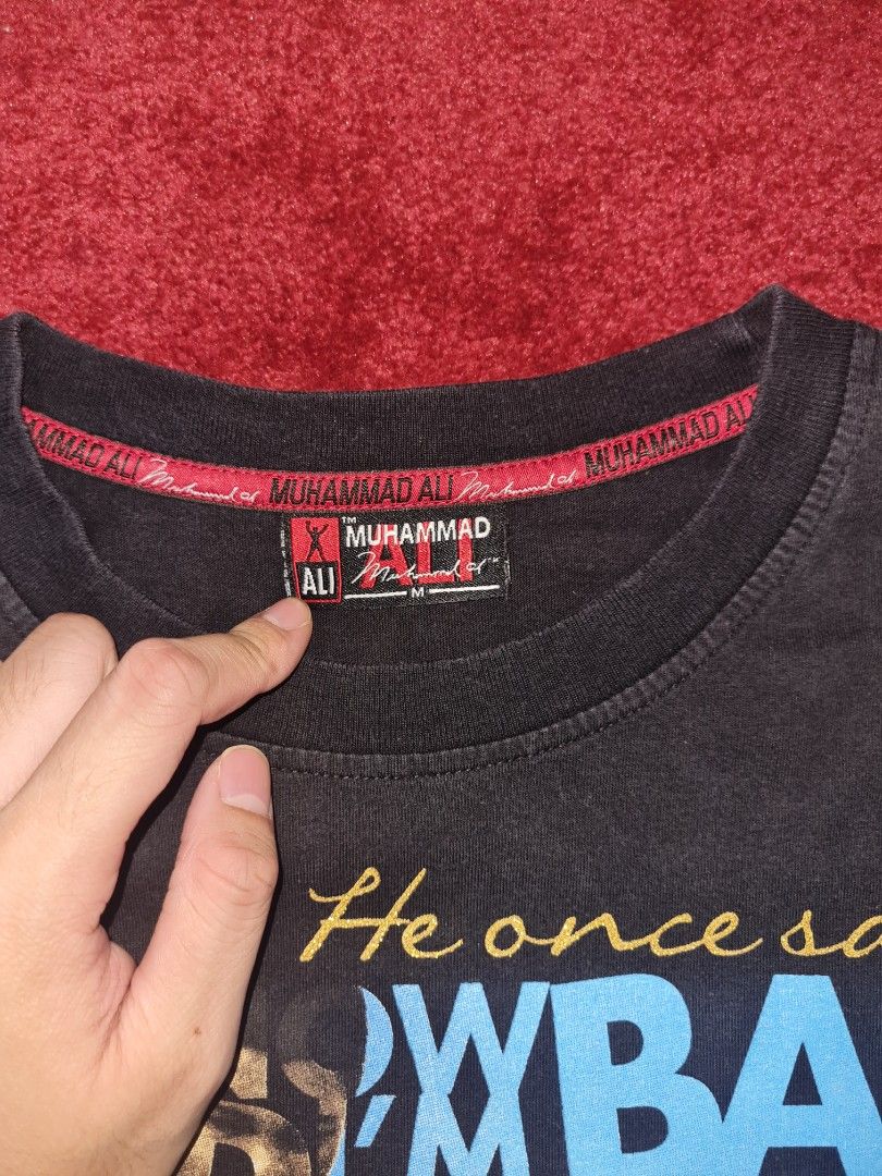Vintage Muhammad Ali official t-shirt merchandise, Men's Fashion, Tops ...