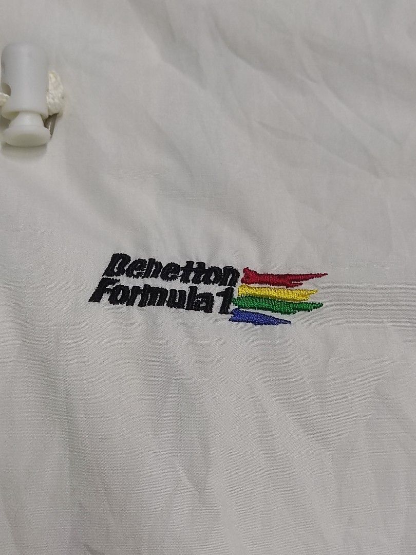 Vintage UCB United Colors Of benetton Formula 1, Men's Fashion, Coats ...