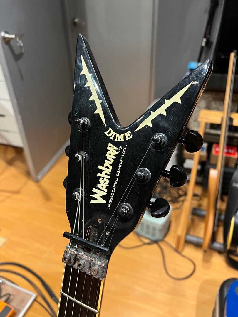 Washburn Dime 333 dimebolt dimebag electric guitar, Hobbies & Toys ...