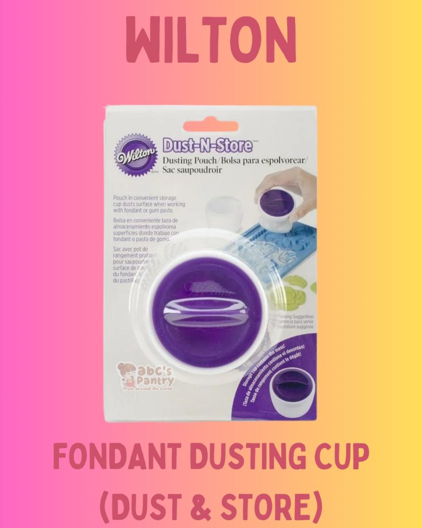 WILTON U.S.A. | Fondant Dusting Cup (Dust & Store) | Baking Supplies ...