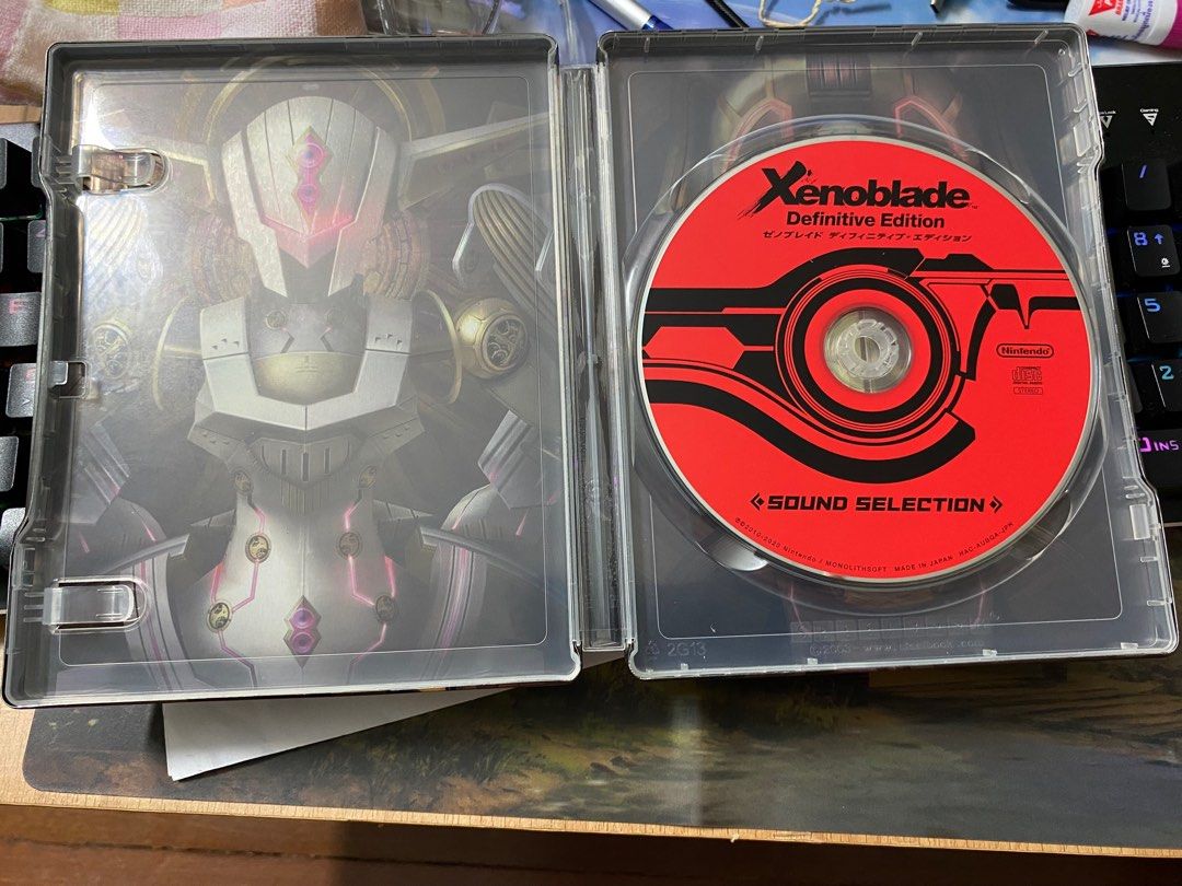 Xenoblade Definitive Edition Steelbook & Sound Selection Vinyl, Hobbies ...