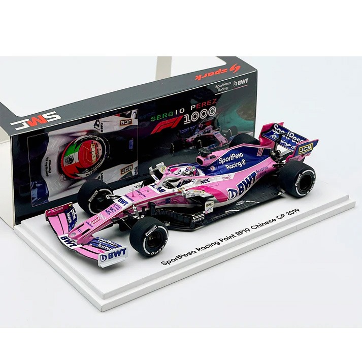 1:43 Spark BWT Racing Point RP19 #11 Sergio Perez Chinese Grand Prix ...