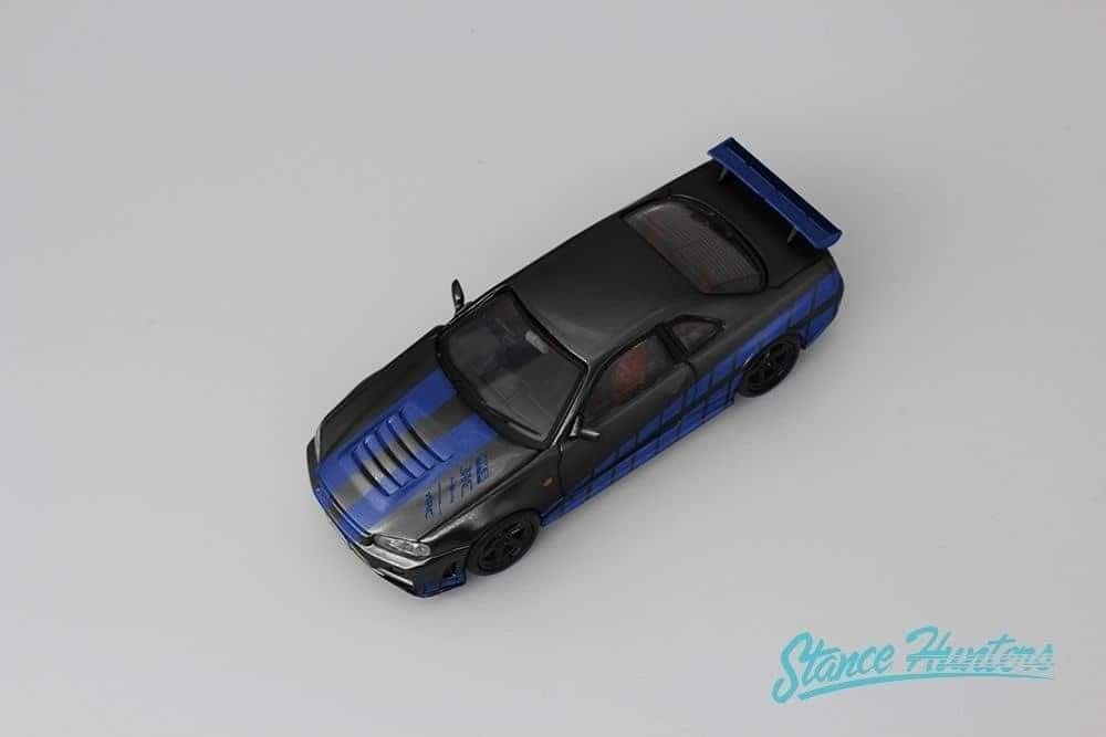 1/64 Nissan Skyline GT-R R34 Diecast Scale Model by Stance Hunters x ...