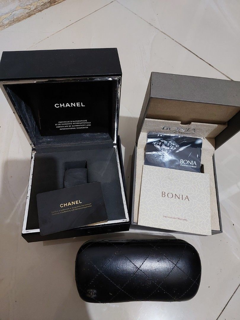 1pcs Box Jam Tangan Watch Box CHANEL BONIA SWAROVSKI Perhiasan FRANK&CO ...