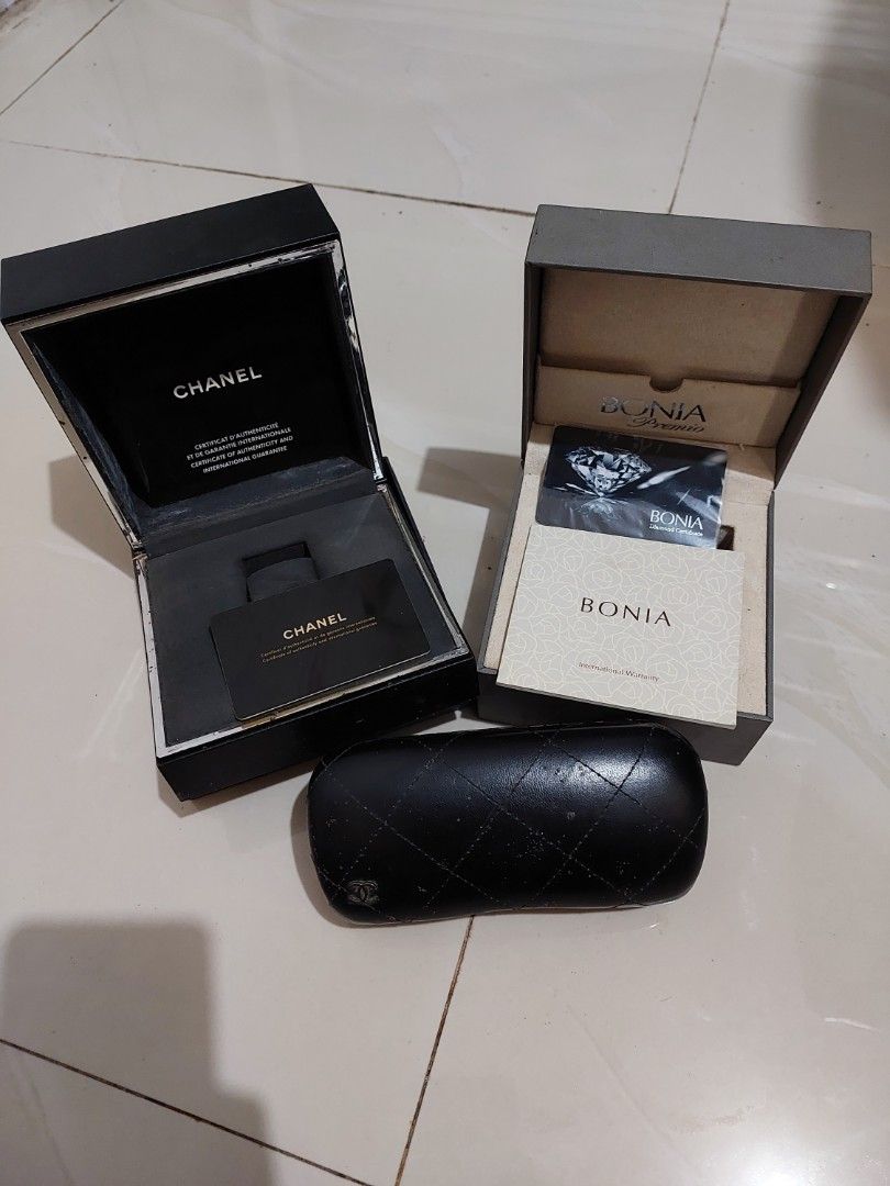 1pcs Box Jam Tangan Watch Box CHANEL BONIA SWAROVSKI Perhiasan FRANK&CO ...