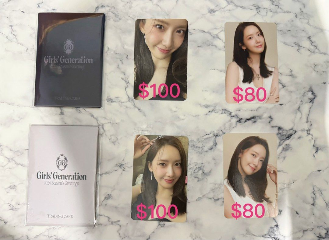 2024 Girls’ Generation SG trading card A version 小卡 泰妍 太妍 Taeyeon 允兒 ...