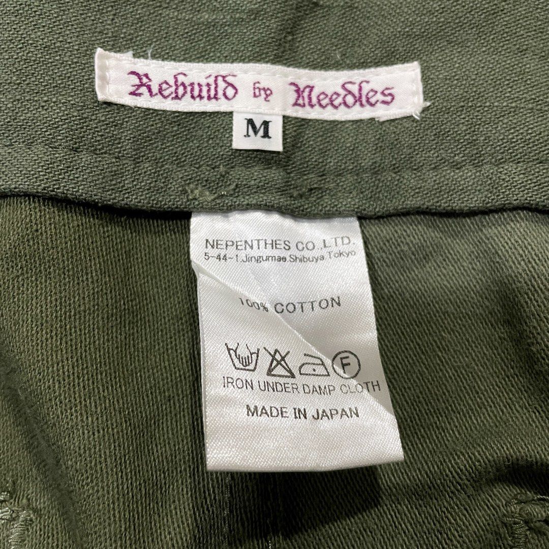 [32] Rebuild by Needles Japan Shorts Military Pants, Men's Fashion ...