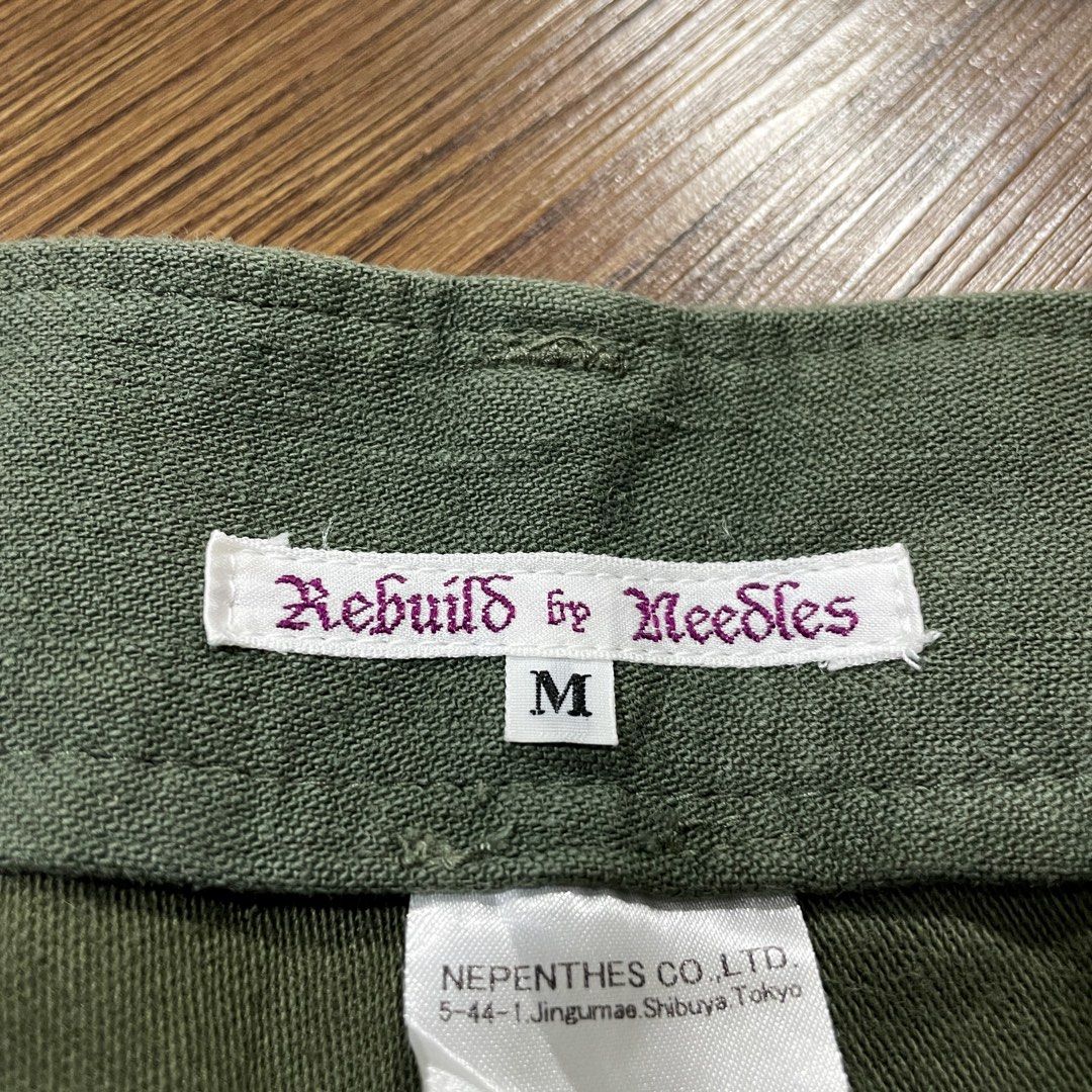 [32] Rebuild by Needles Japan Shorts Military Pants, Men's Fashion ...
