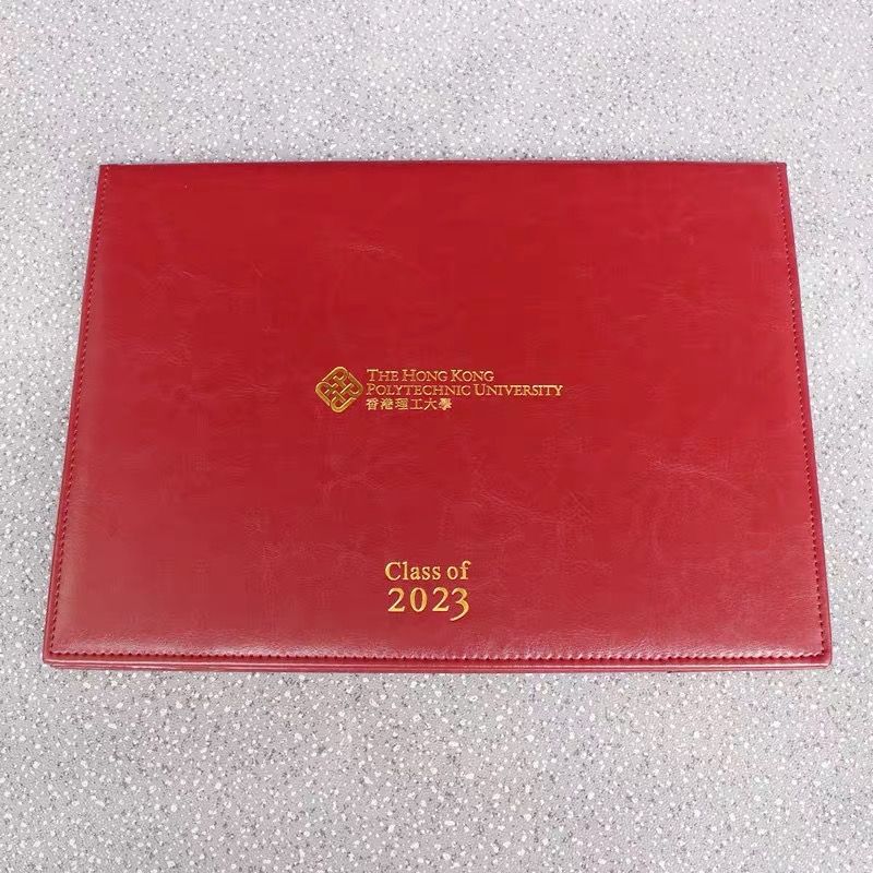 香港理工大學 2023年款畢業證書保護套 PolyU Graduation Certificate File Holder, 傢俬＆家居 ...