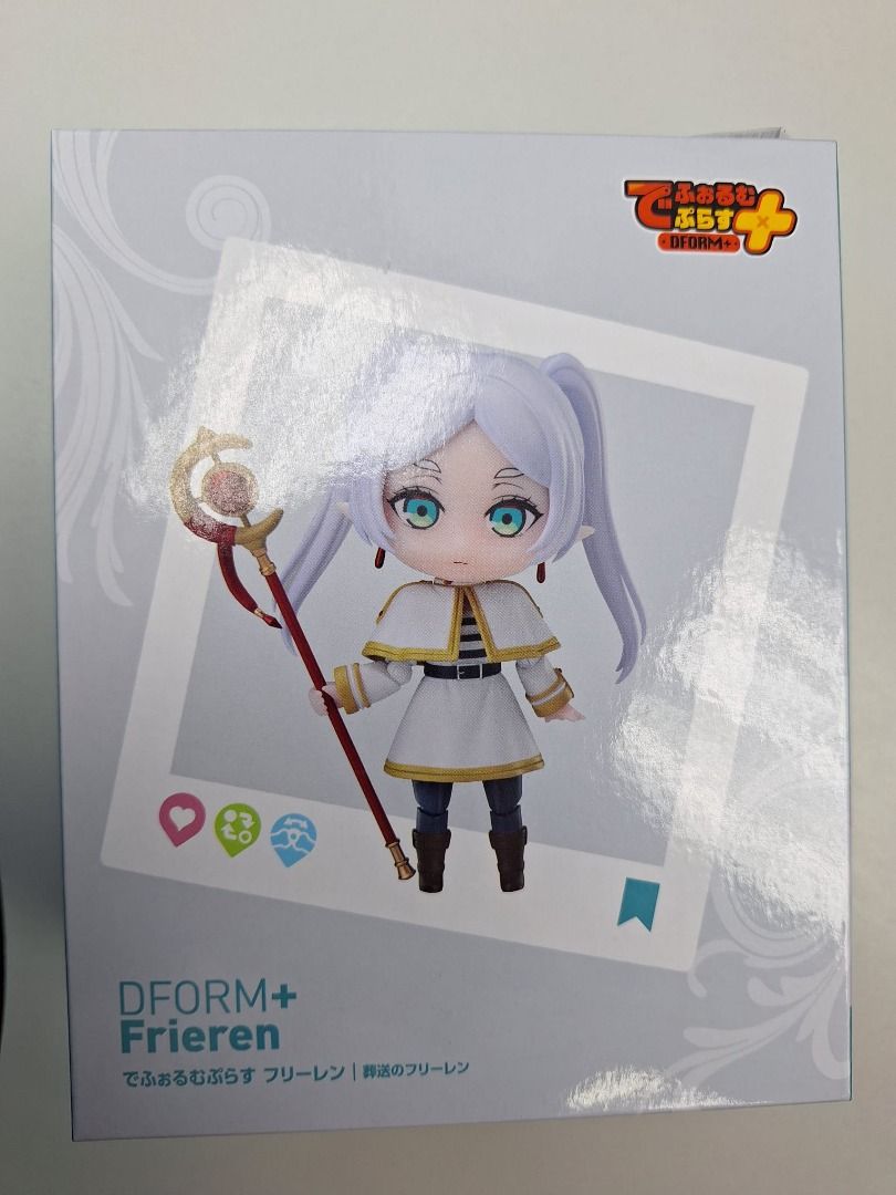 芙莉蓮 DFORM＋ 可動模型 DFORM＋ Frieren, 興趣及遊戲, 玩具 & 遊戲類 - Carousell