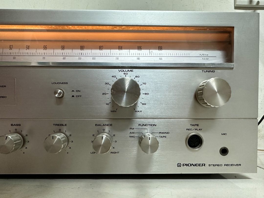 日本先鋒 PIONEER RONDO 2000 FM/ AM TUNER 古典收音機 指針式 立體燈會亮 可接黑膠/日本製造 品項漂亮 ...