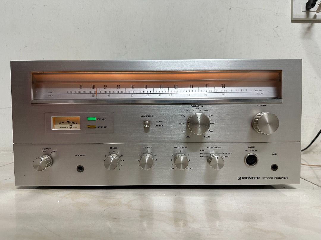 日本先鋒 PIONEER RONDO 2000 FM/ AM TUNER 古典收音機 指針式 立體燈會亮 可接黑膠/日本製造 品項漂亮 ...