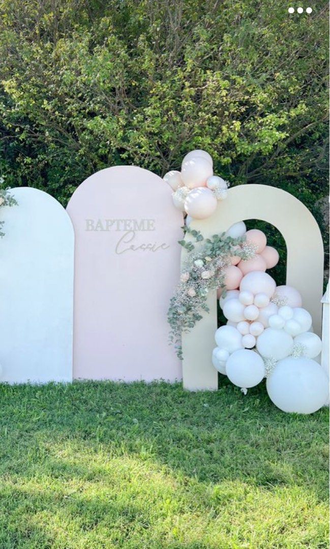 Arch + semi circle arch props / backdrops, Furniture & Home Living ...