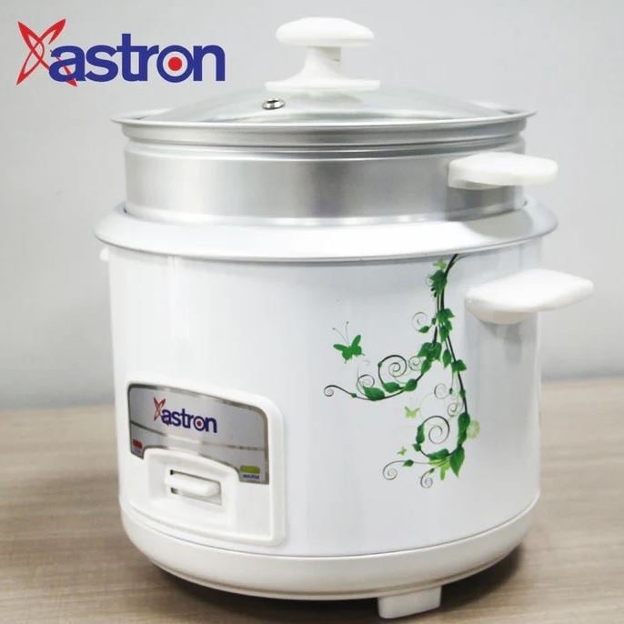 Astron GRC-1827 1.8L Rice cooker with steamer 220-240V 60Hz 700w ...