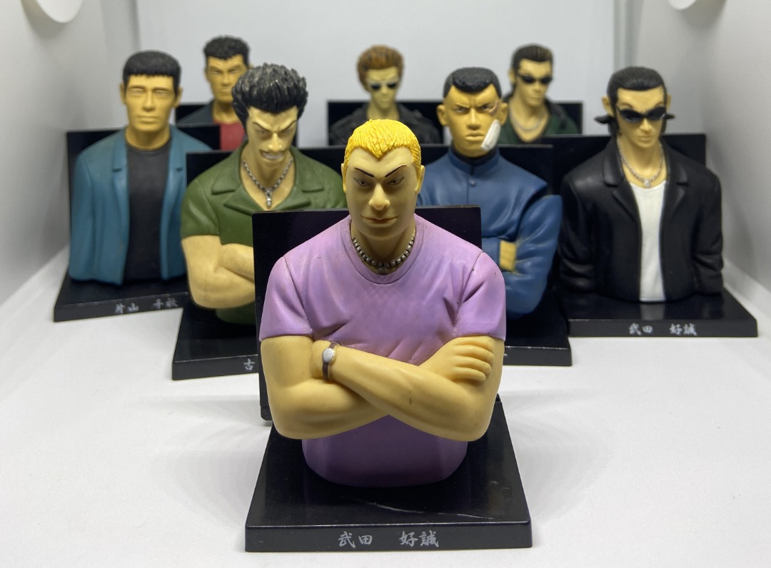 Authentic Crows X Worst Generation Headbust Figures, Hobbies & Toys ...