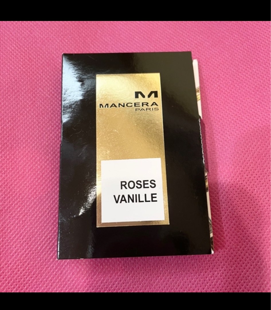 AUTHENTIC Mancera Roses vanille eau de parfum perfume vial, Beauty ...