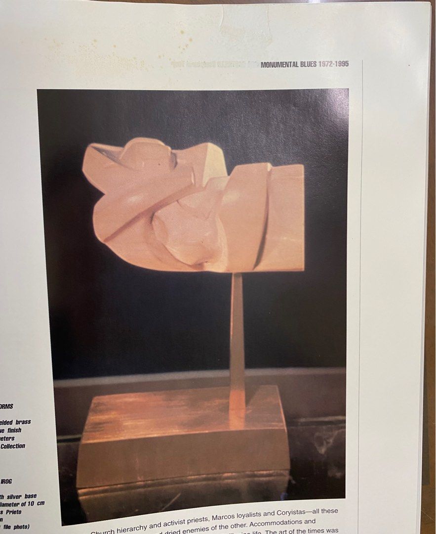 Breaking Out Eduardo Castrillo - Art Book National Sculpture works ...