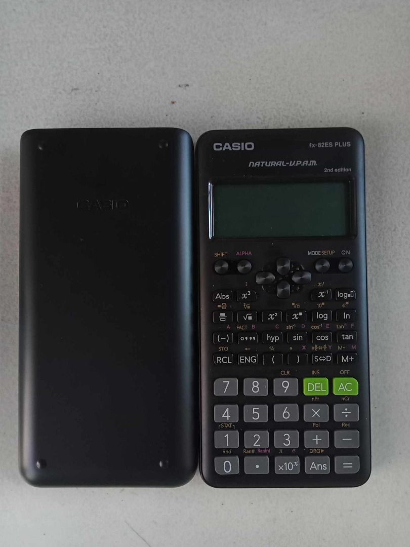 CASIO fx-82ES PLUS SCIENTIFIC CALCULATOR, Computers & Tech, Office ...